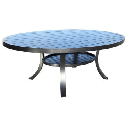 Monaco Dining Table by Cabana Coast - 84" Egg Shape Table - Dark Rum ...